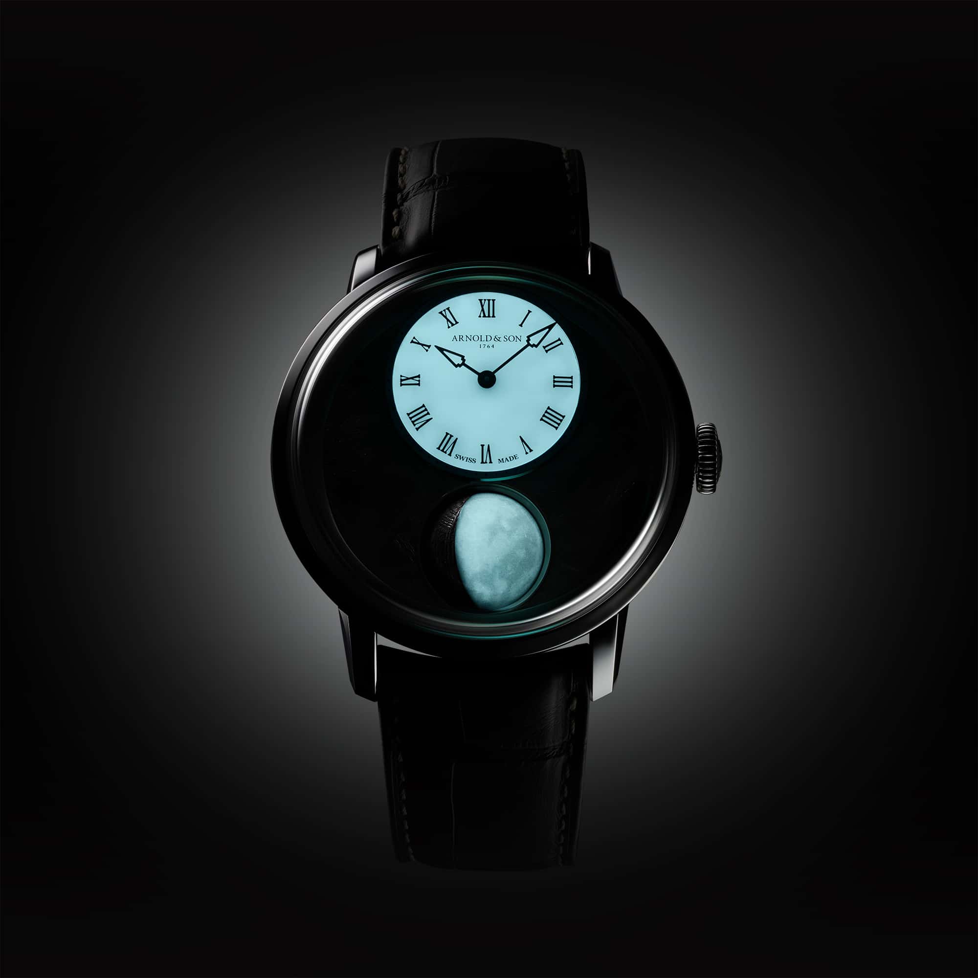Arnold & Son Launch Luna Magna Platinum Meteorite & Opal – MrWatchMaster
