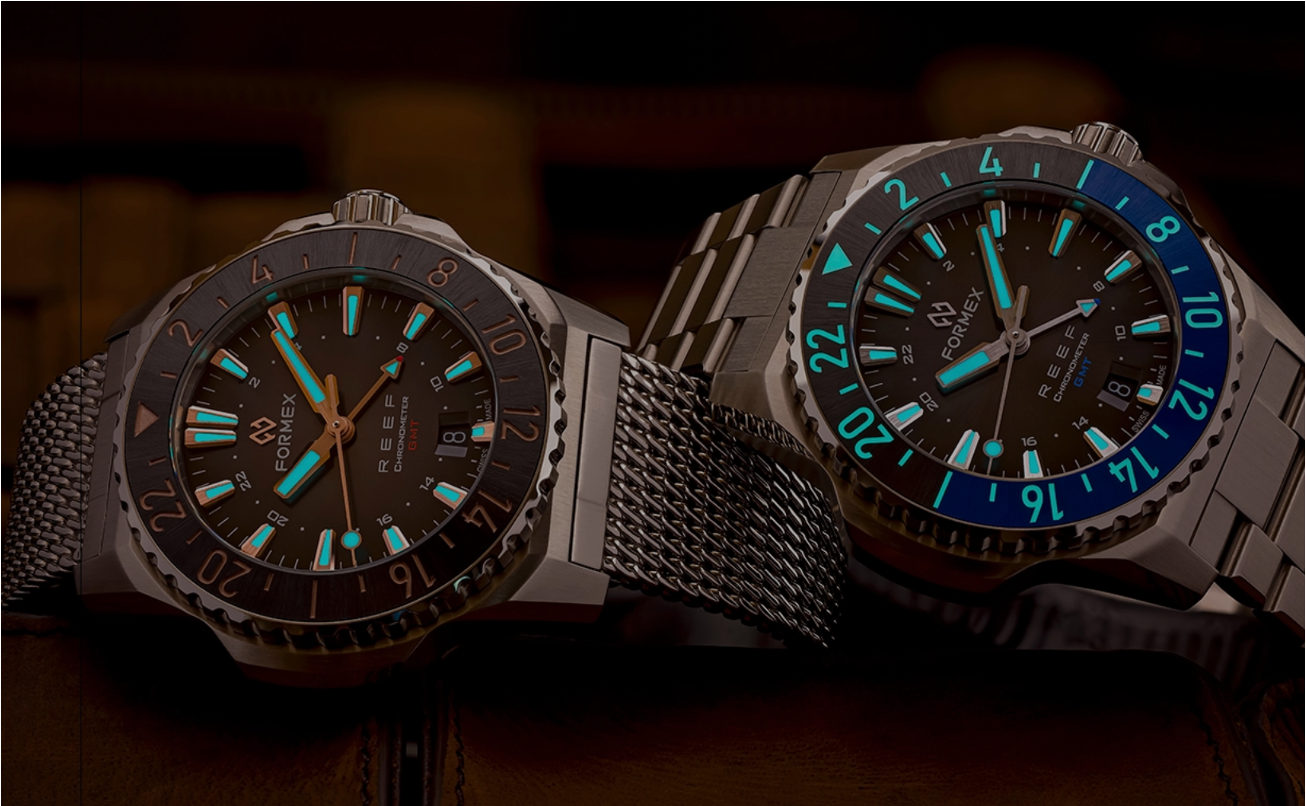 FORMEX REEF GMT Comes With Chronometer Movement – MrWatchMaster