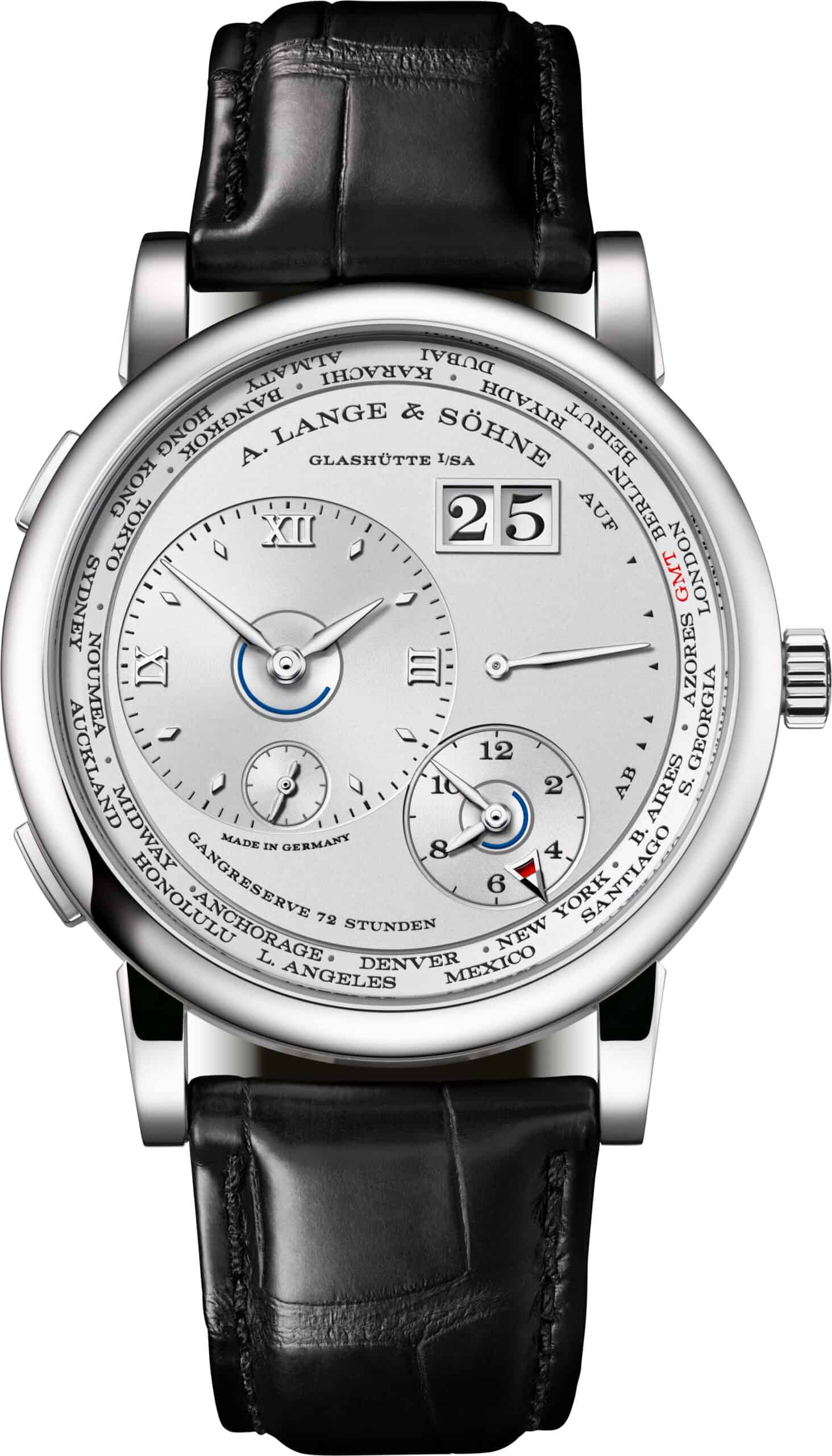A. Lange & Söhne Go Platinum For The Lange 1 Time Zone – MrWatchMaster
