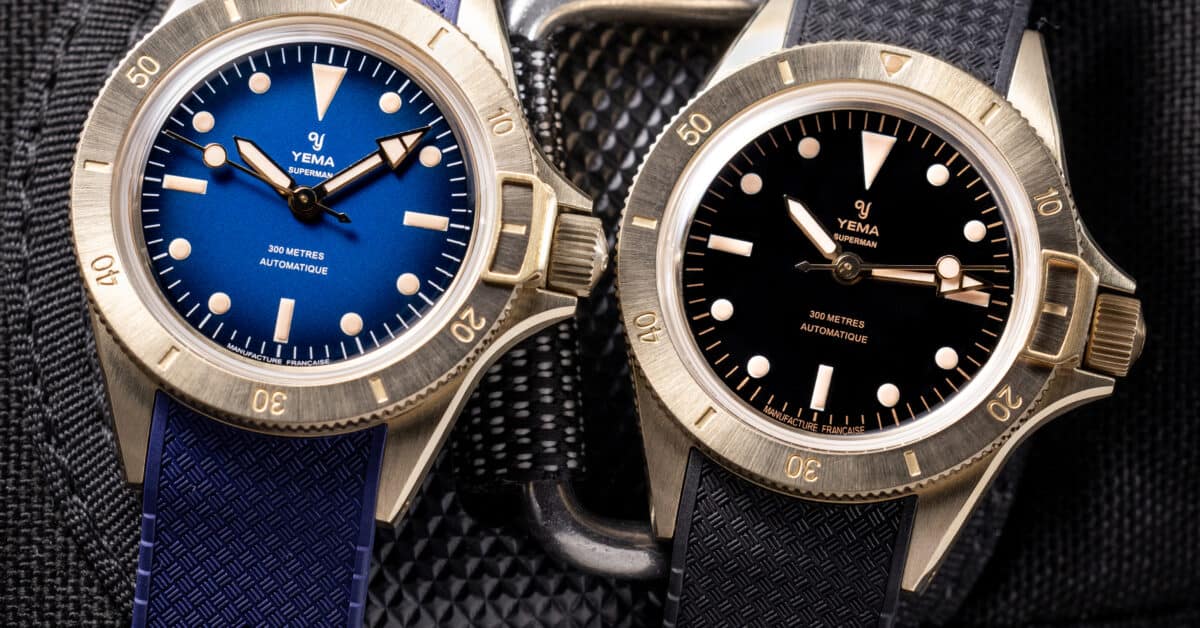 YEMA Superman Bronze Now Comes With Manufacture Caliber – MrWatchMaster