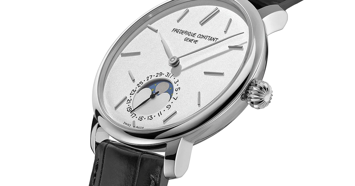 Frederique Constant And Seconde/Seconde Create Slimline Moonphase ...