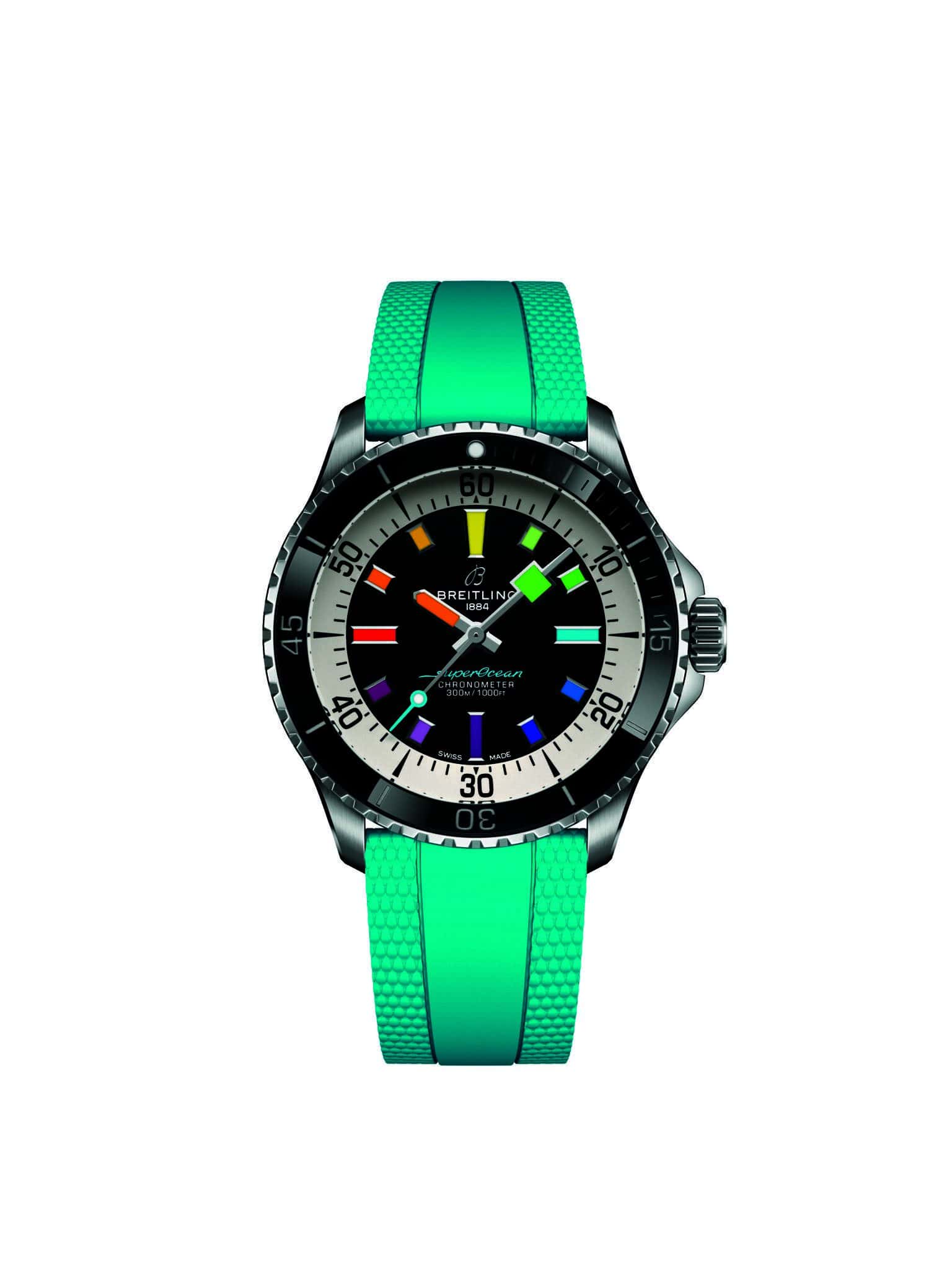 Breitling Dive Into Colour With Latest Superocean Models – MrWatchMaster