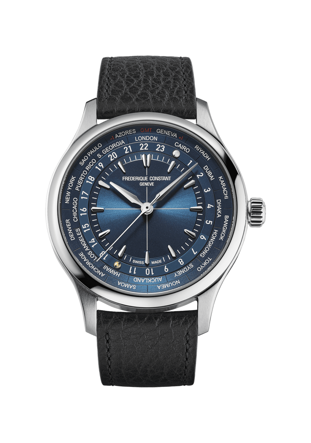 Frederique Constant Present Unique Co-Creation World Timer – MrWatchMaster